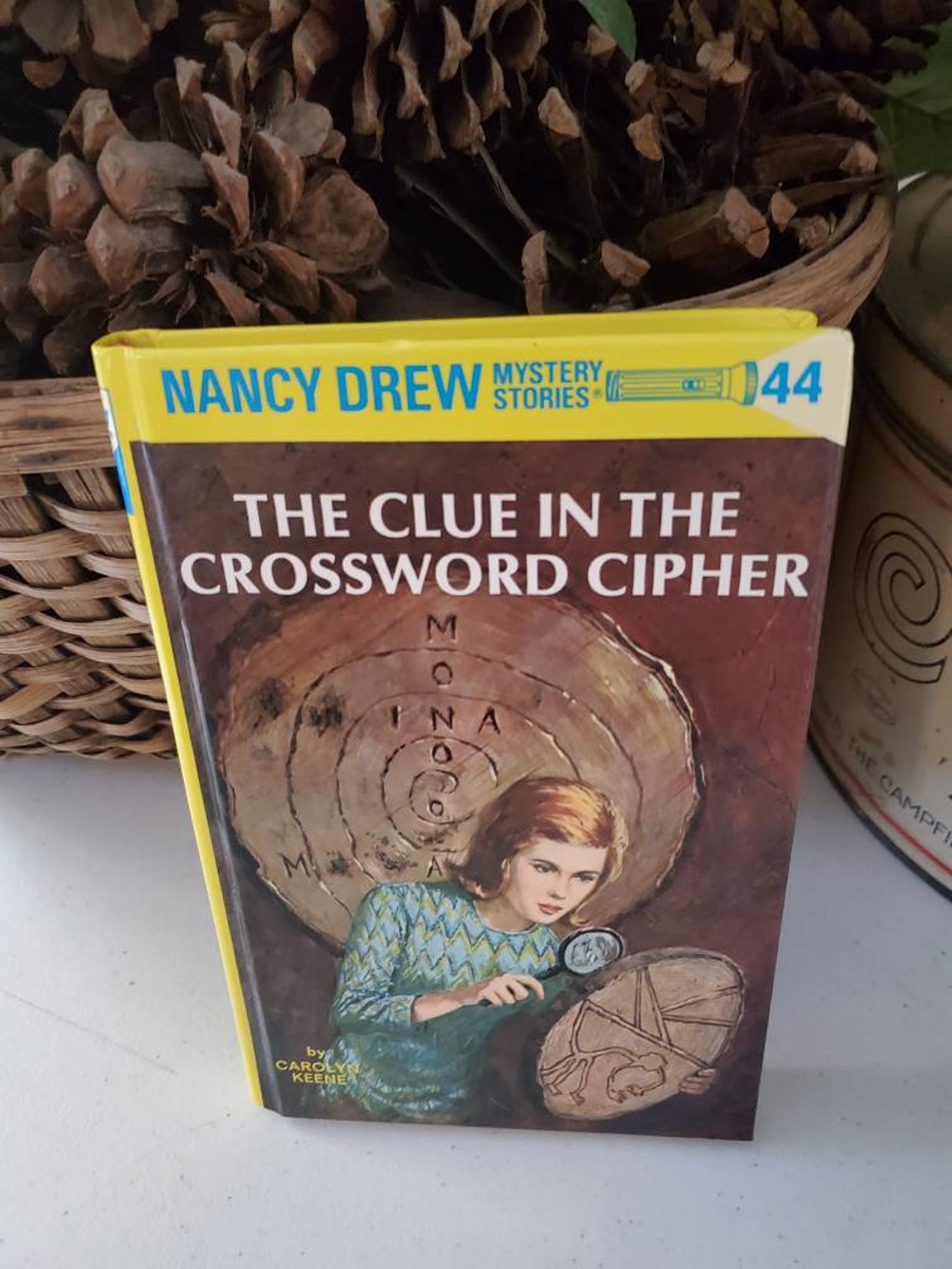 Nancy Drew #44 the Clue in the Crossword Cipher Hardcover 1996 by ...