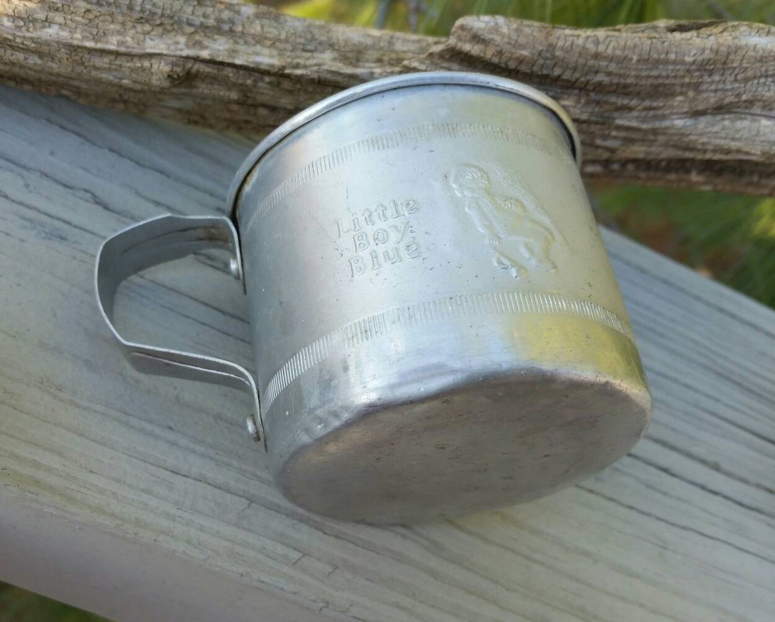 Aluminum Child's Nursery Rhyme Cup Vintage Collectible | Etsy