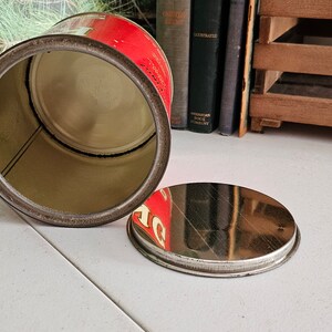 King Syrup Tin 4 Lbs 4 Ounces Pry Lid 1950s Vintage Advertising Can ...