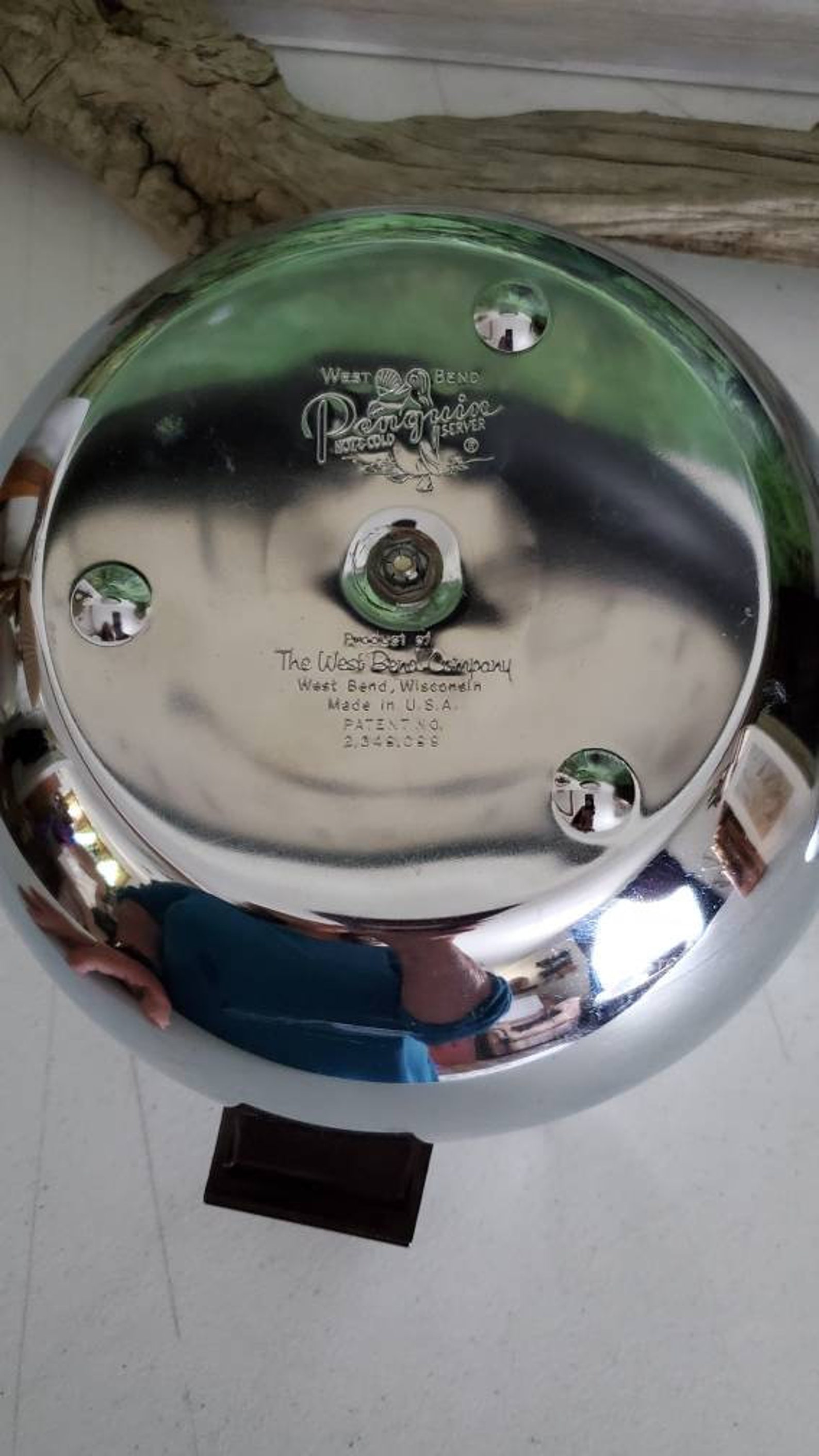 Stainless Steel Penguin Hot Cold Server West Bend Penguin - Etsy