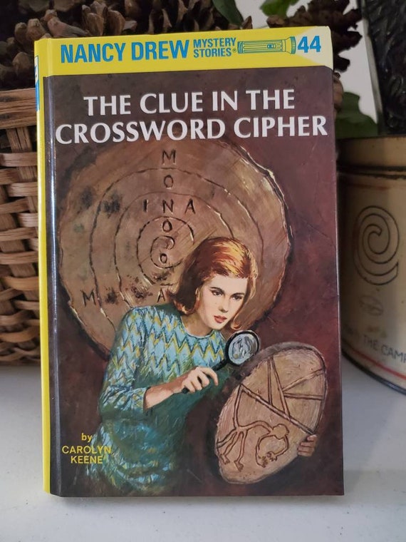 Nancy Drew 44 the Clue in the Crossword Cipher Hardcover 1996 - Etsy