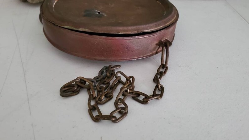 1920s Hanging Brass Face Milk Scale Chatillon 40 Lbs. X 1/10 Lbs ...