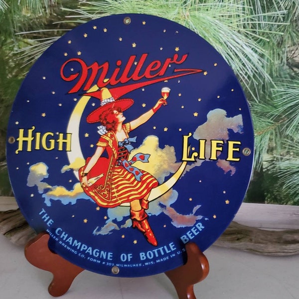 Miller High Life Vintage Signs - Etsy