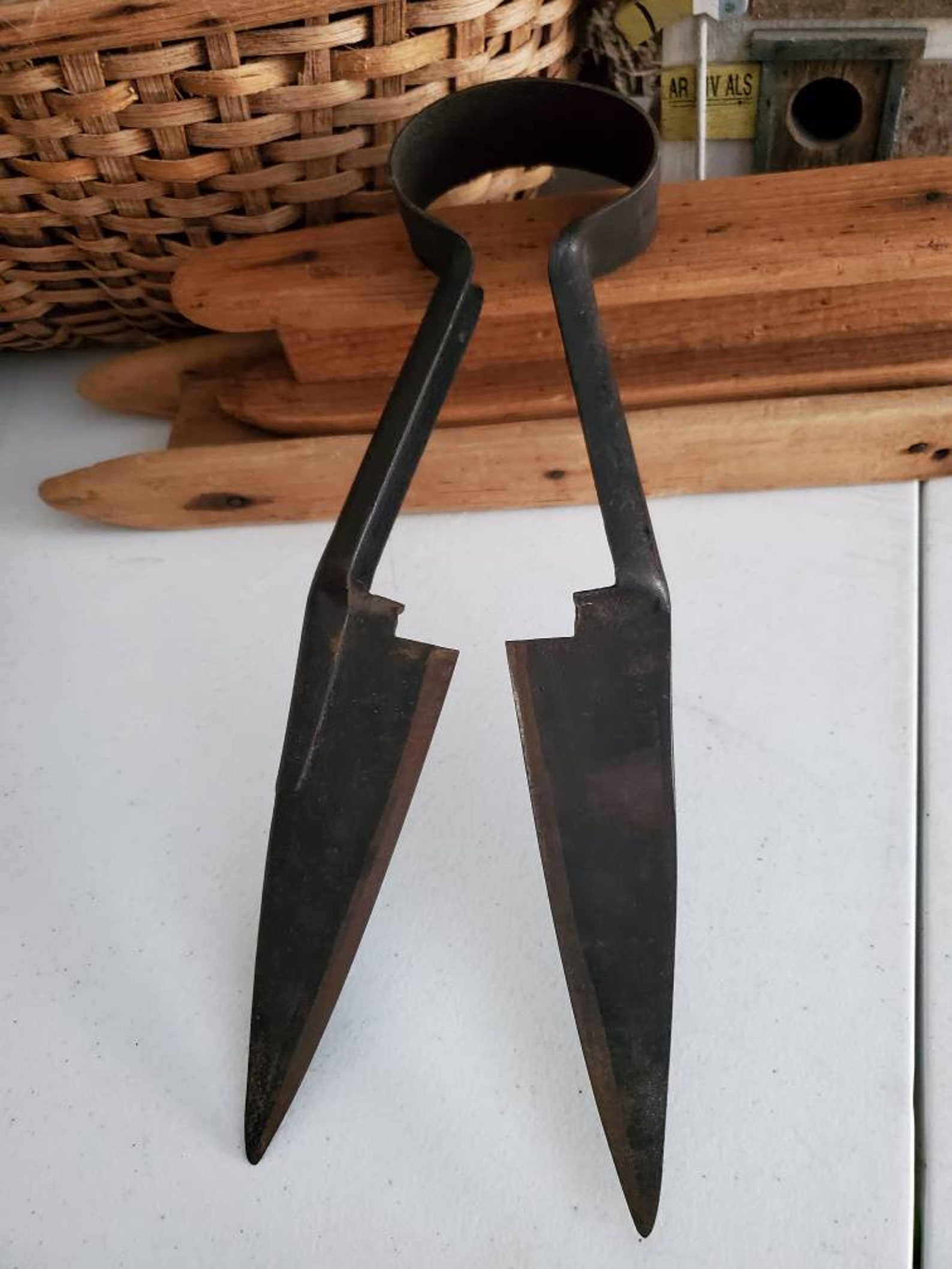 Old Metal Sheep Shears Vintage Farm Tool Farm Supply Sheep - Etsy