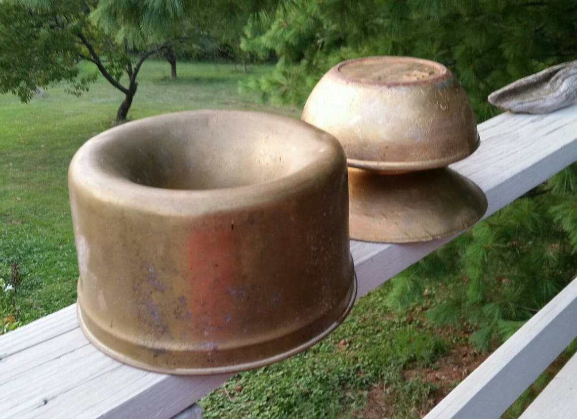 Antique Cast Iron & Brass Spittoon 2 Piece Spittoon / Antique - Etsy