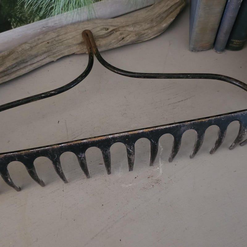 Vintage Rake - Etsy