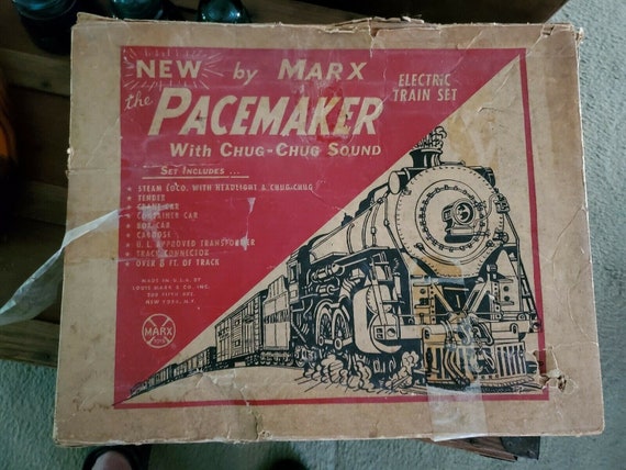 Vintage Marx PACEMAKER Electric Train Set Complete In Original | Etsy