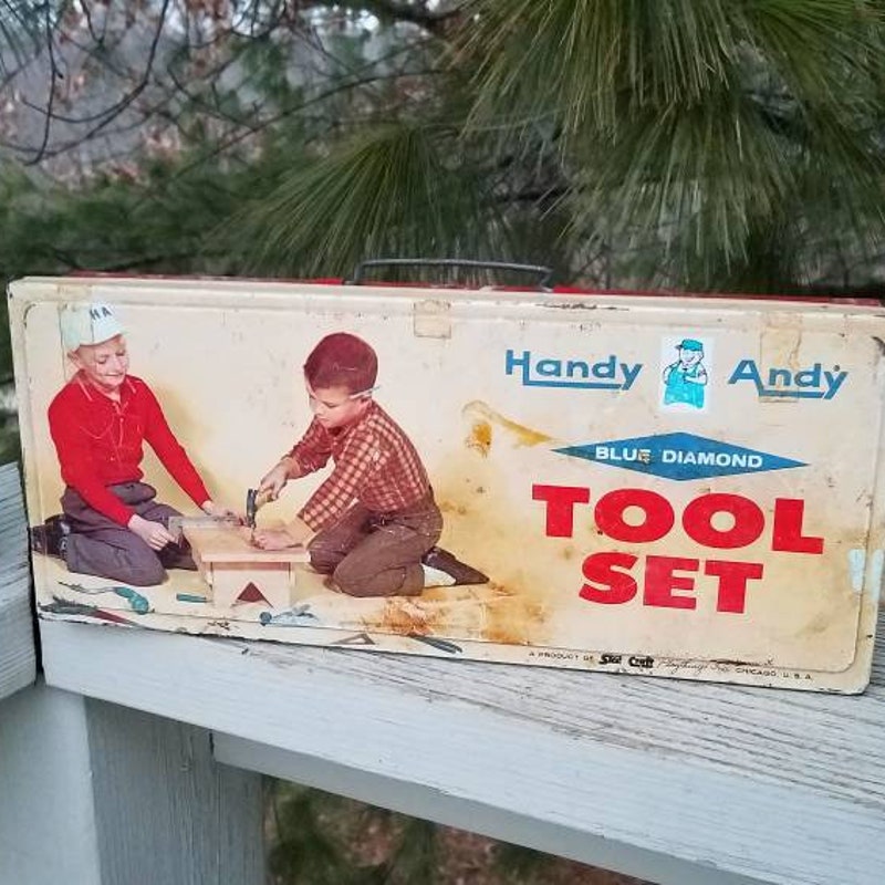 Handy Andy Tool Box - Etsy