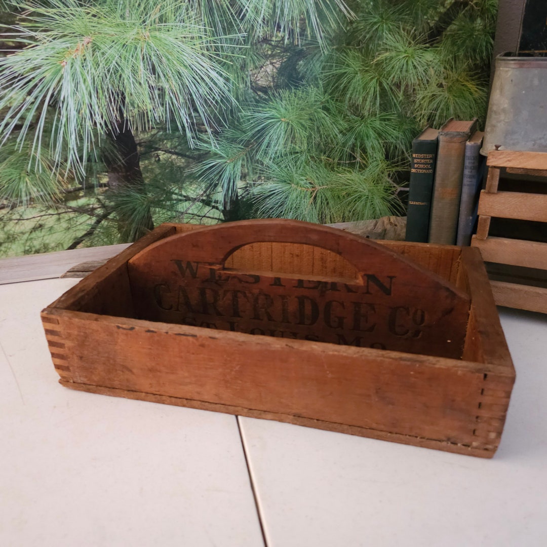 Handmade Wood Finger Jointed Tray With Carrying Handle Western ...