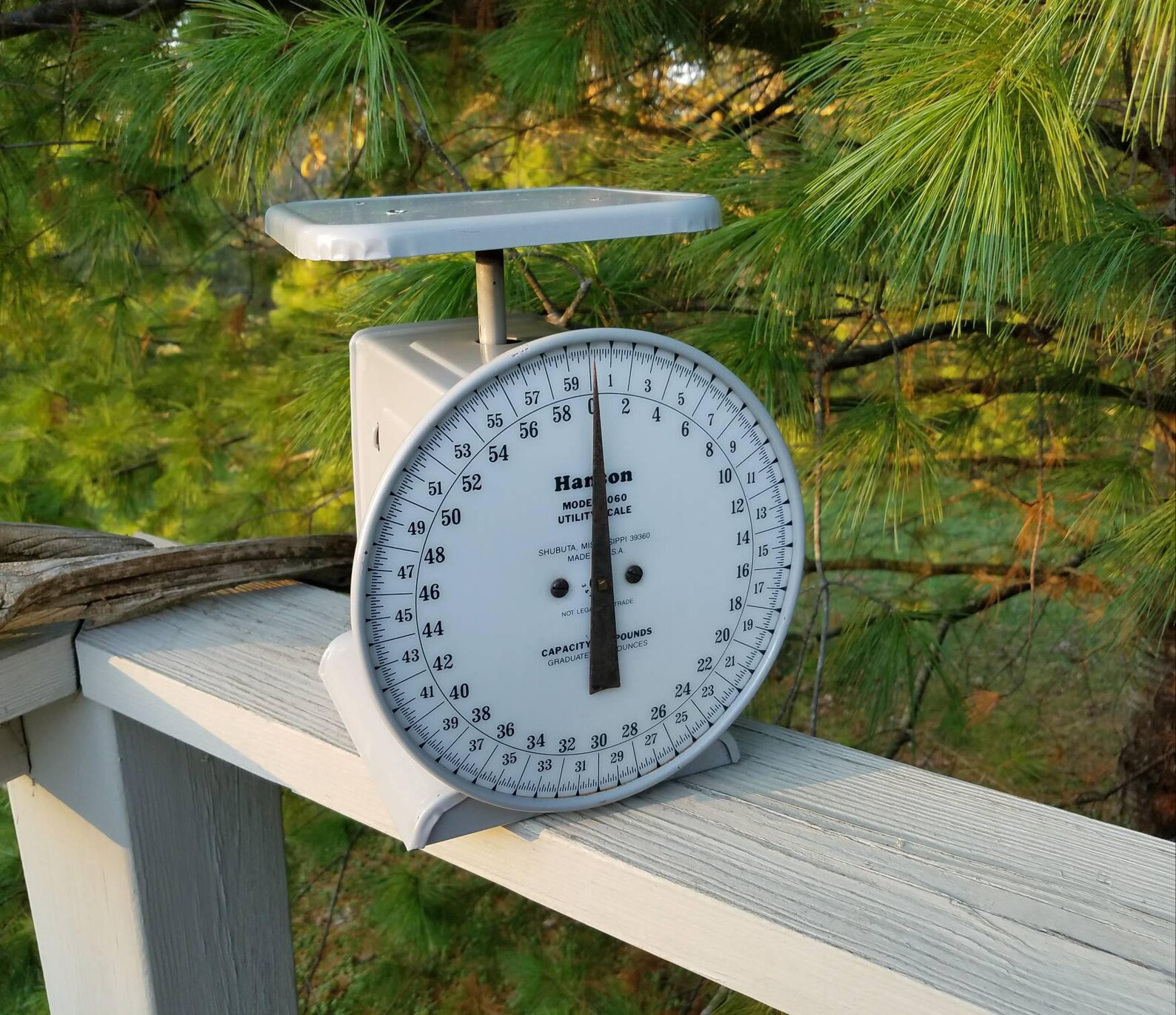 Industrial Hanson 60 LB Scale Model 2060 Gray Metal - Etsy