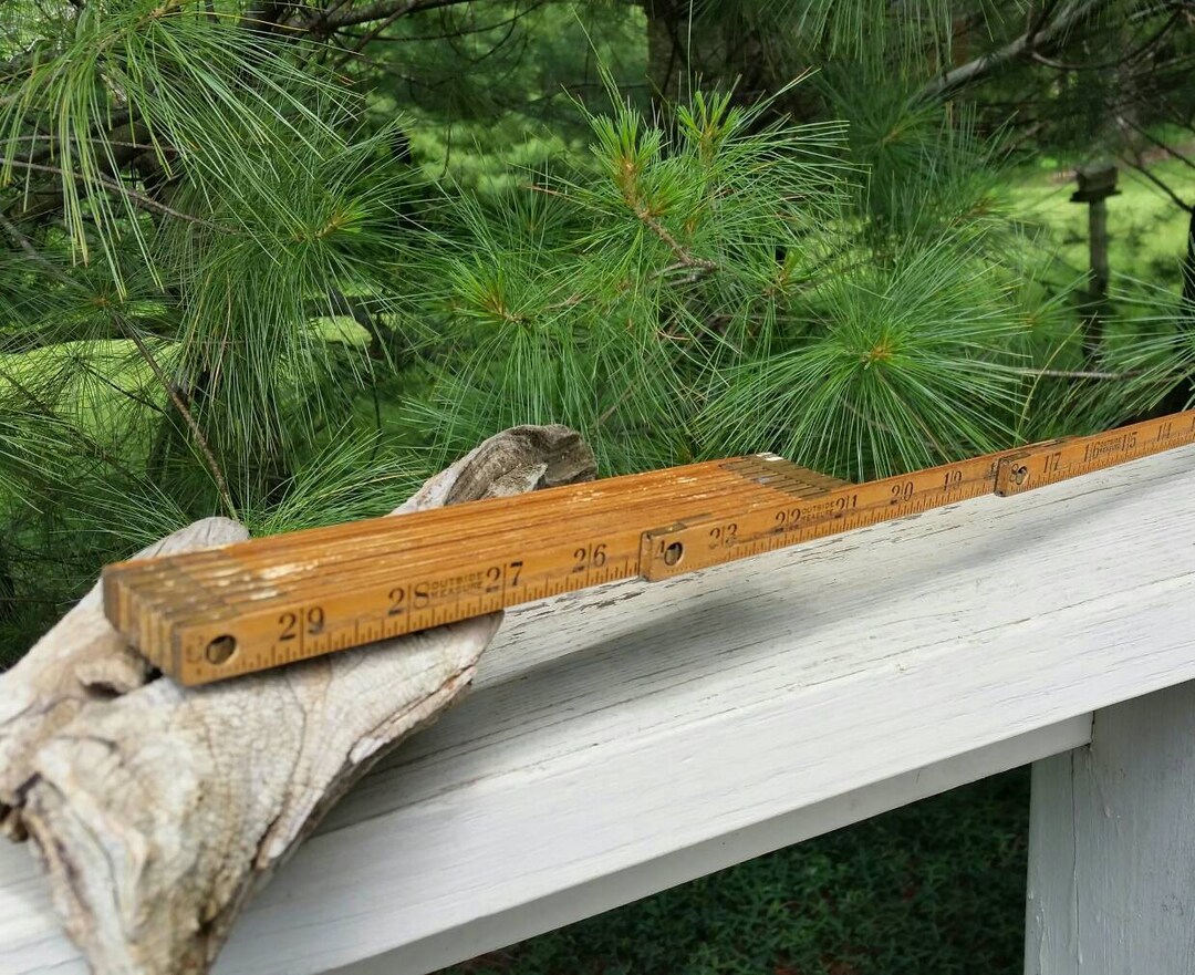 Interlox Master Slide Wooden Ruler Master Rule Mfg. New York No. 106 ...