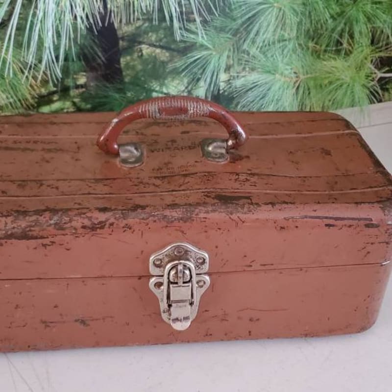 Vintage Tackle Box - Etsy