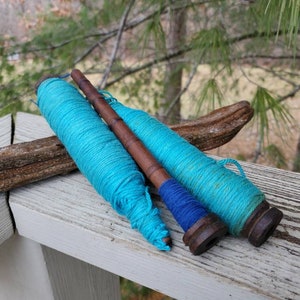 Set of 3 Antique Primitive Wood Thread Textile Spools / Rustic - Etsy