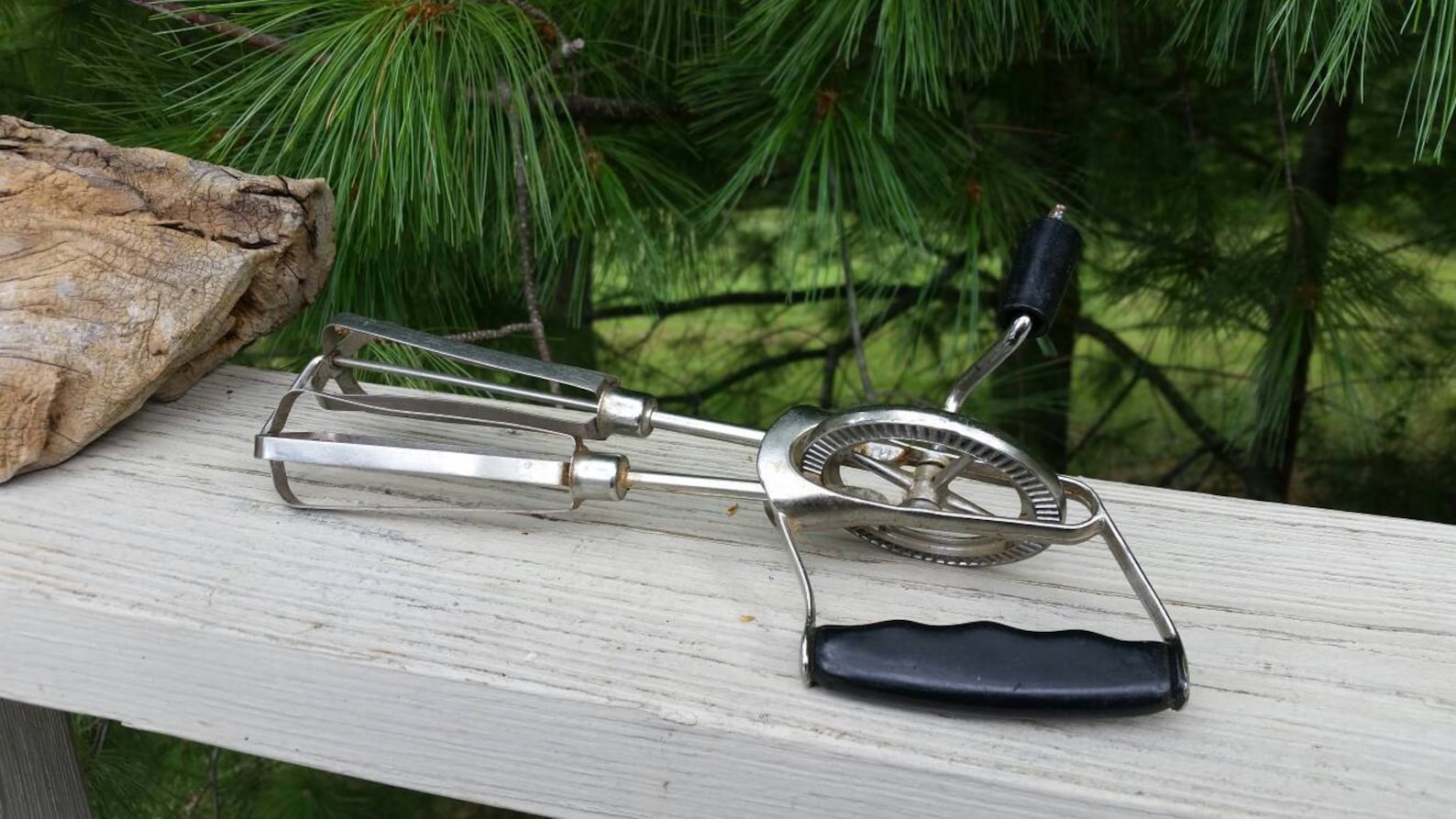 Hand Held Egg Beater With Bakelite Handles Mixer Vintage | Etsy