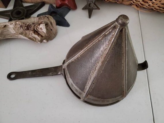 Antique Foley Mill Style Strainer With Handle & Pot Rest | Etsy