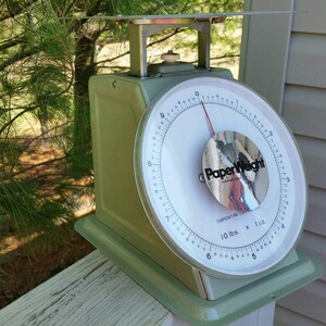 Paperweight Scale by the Paper Company 25 Lb Scale Vintage Industrial ...