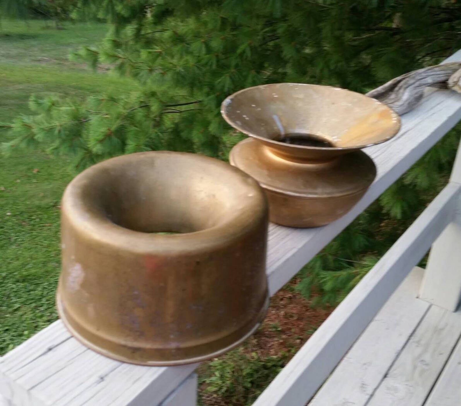Antique Cast Iron & Brass Spittoon 2 Piece Spittoon / Antique - Etsy
