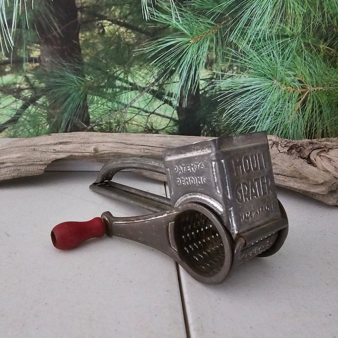 Vintage 1940's Mouli Grater, Made in France Kitchen Grater Tool French ...