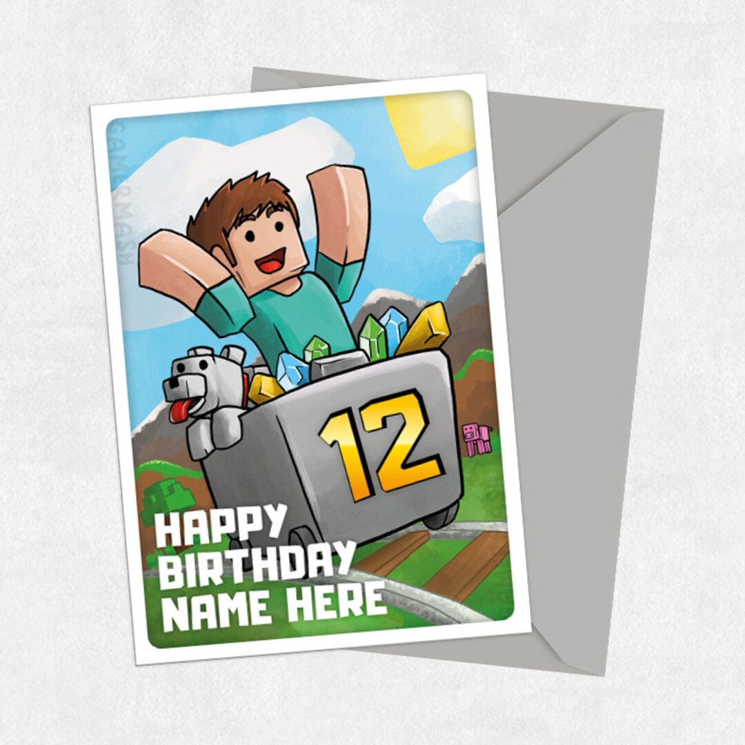 Alex or Steve PERSONALISED BIRTHDAY CARD - Alex or Steve in Cart ...