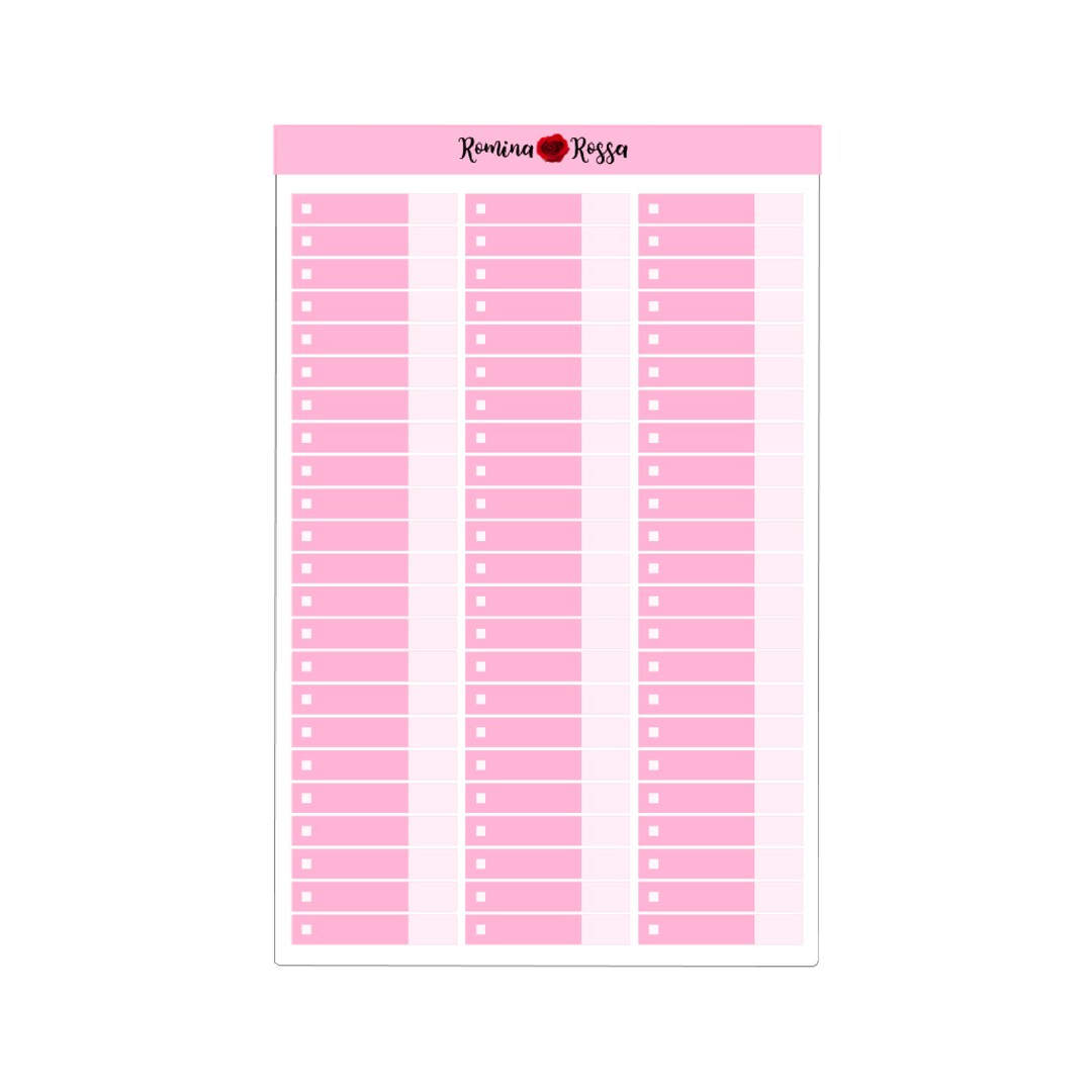 Budget Expense Stickers - Full Sheet | Custom Color - Etsy