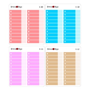 Budget Expense Stickers | Custom Color - Etsy