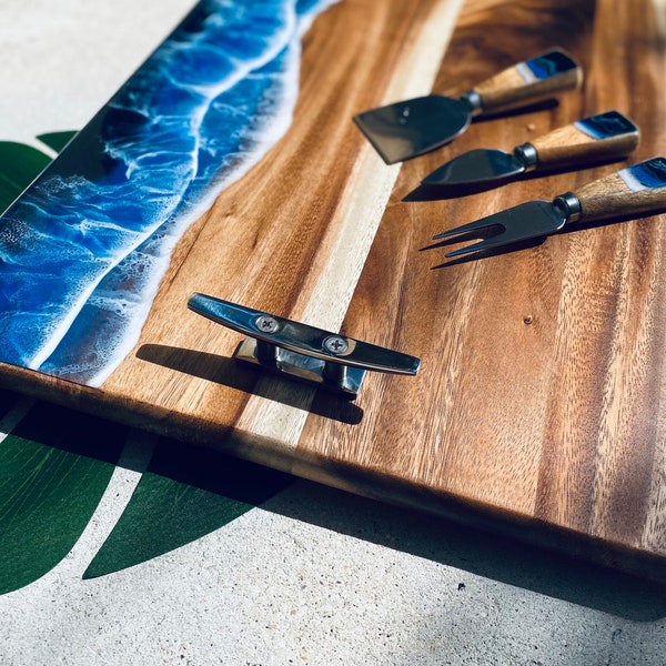 Resin Serving Tray - Etsy