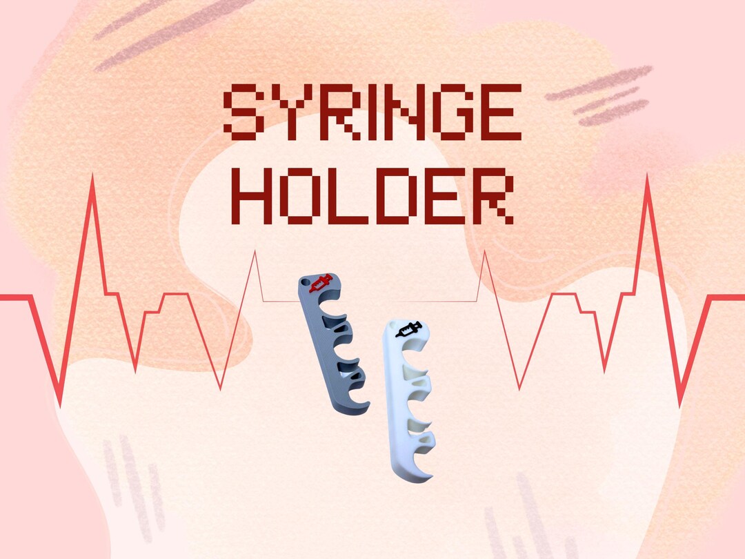 Syringe Holder (nurses, Paramedics, Emts, Respiratory Therapists ...