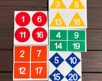 Vinyl Classroom Line up Number Decals With Line Leader and | Etsy