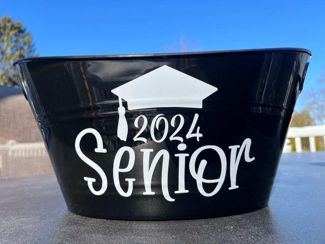 Graduation, Class of 2024, Graduation Plastic Gift Baskets ...