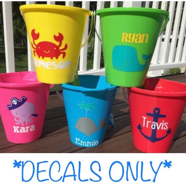Personalized Pails - Etsy