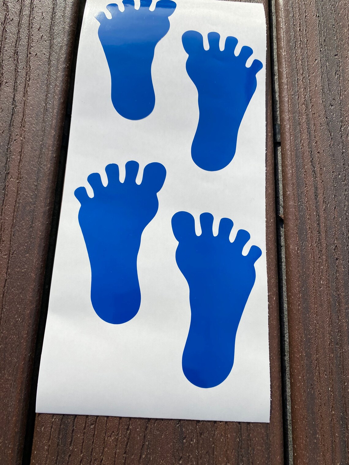 Vinyl Footprint Classroom Line up Number Decals-various Sets | Etsy