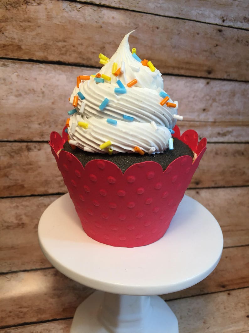 Primary Color Cupcake Wrappers, Red, Blue, Yellow, Green Cupcake ...