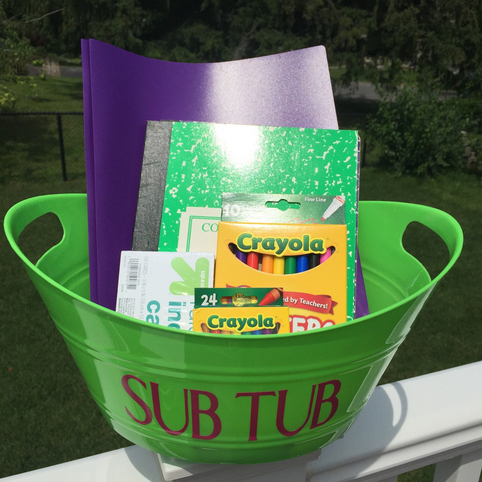 Sub Tub Personalized Bins Substitute Teacher Bins Classroom - Etsy