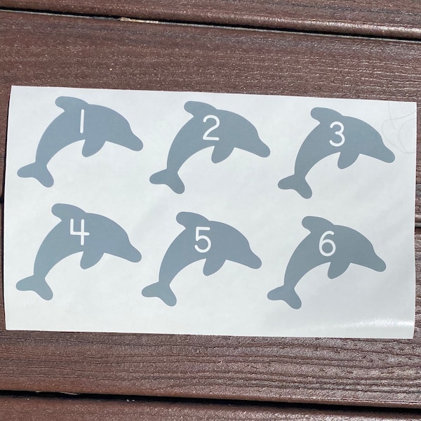 Dolphin Classroom Decals - Etsy