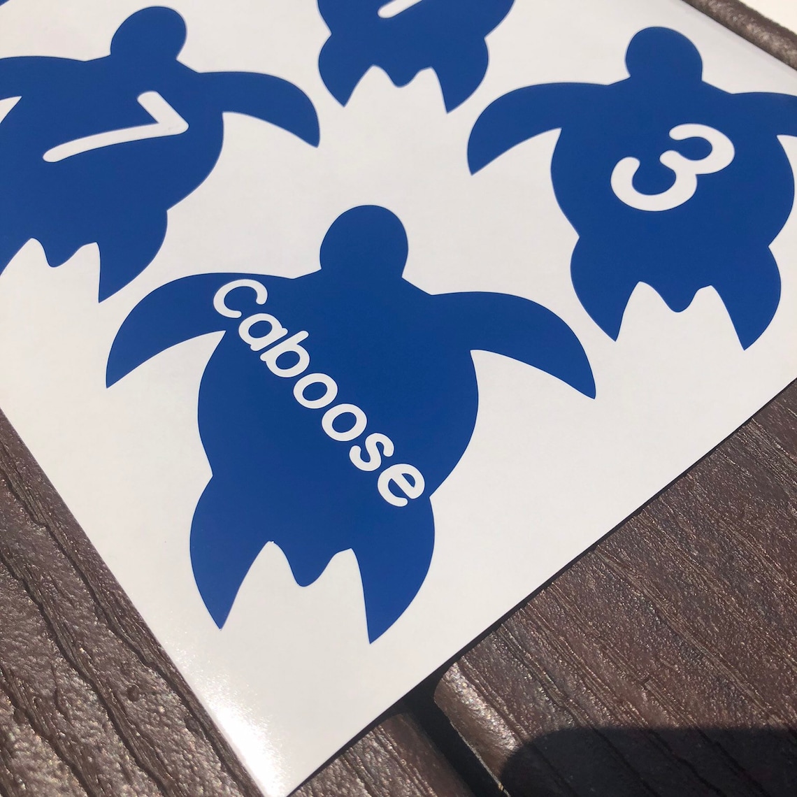 Vinyl Classroom Line up 'sea Turtle' Number Decals - Etsy