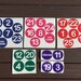 Vinyl Classroom Line up Number Decals With Line Leader and Caboose ...