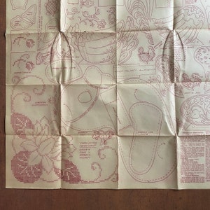 Vintage 1930s–50s Workbasket Image Transfers, Retro Embroidery Patterns ...