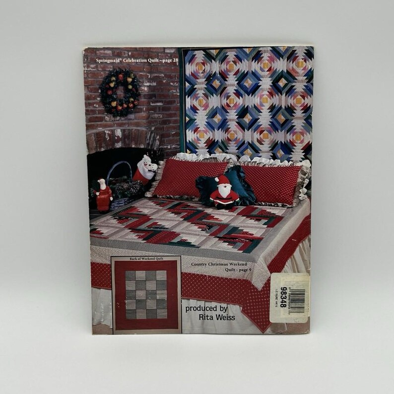Vintage 90s, Weekend Log Cabin Quilts, American School of Needlework ...