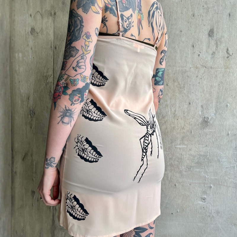 Screen Print Dress - Etsy