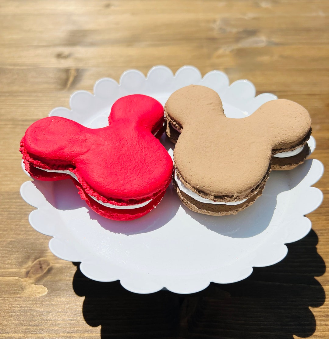 Disney Inspired Mouse Shaped Faux Macarons Tiered Tray Decor - Etsy
