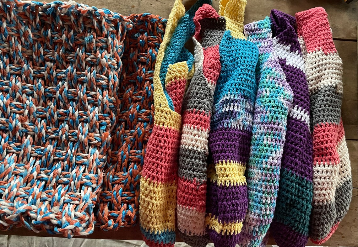 Recycled Upcycled Baling Twine Rugs and Mats - Etsy