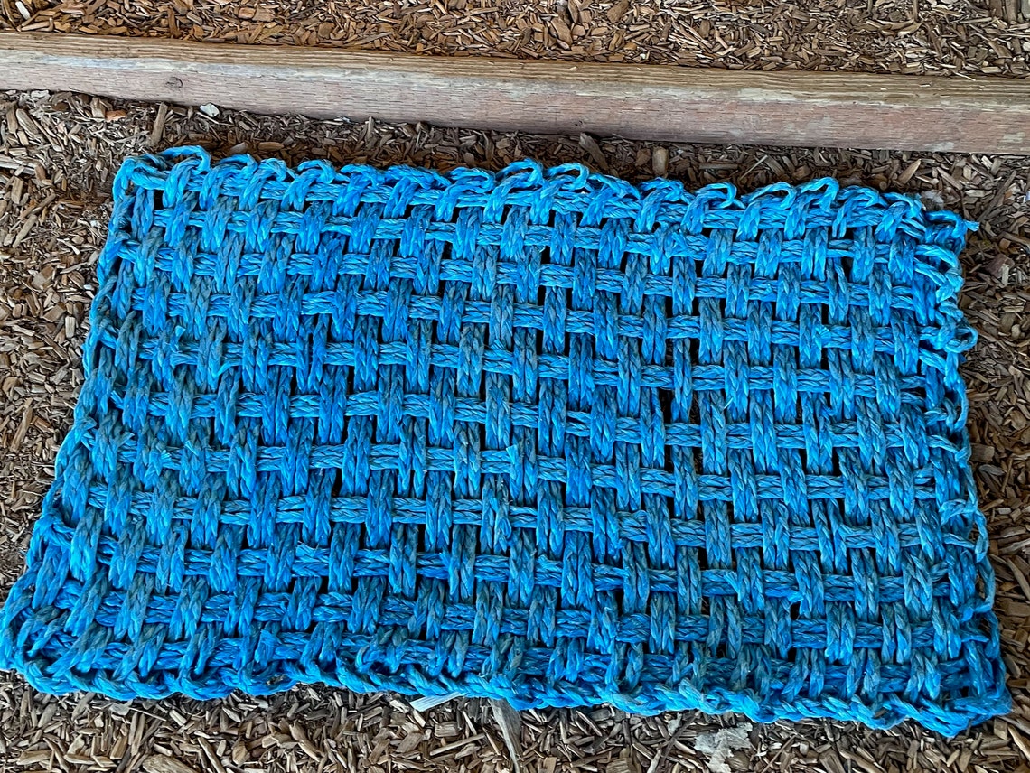 Recycled, Upcycled Baling Twine Rugs and Mats - Etsy