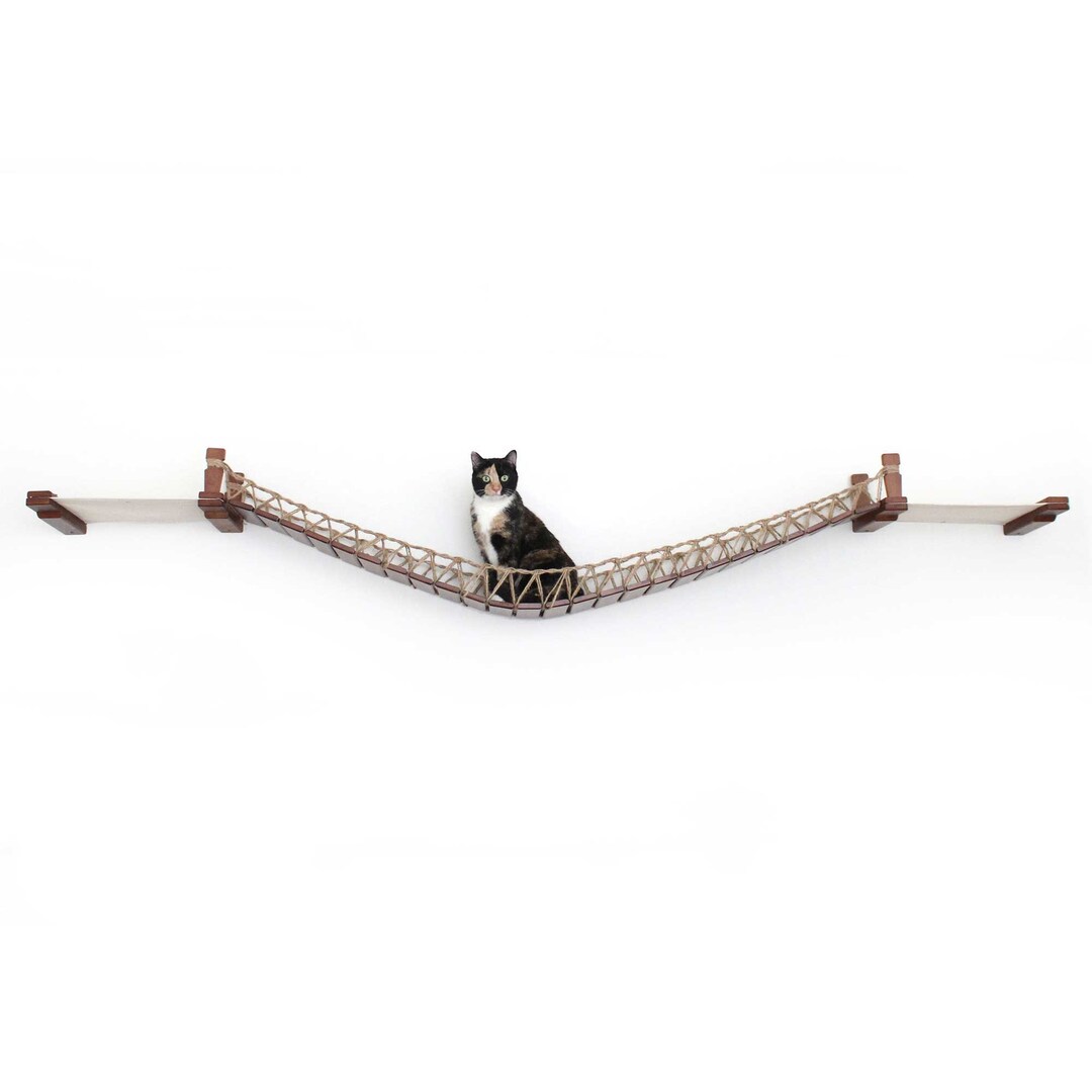 Cat Bridge, Cat Bridge Lounge, Cat Wall Hammock, Cat Wall Furniture ...