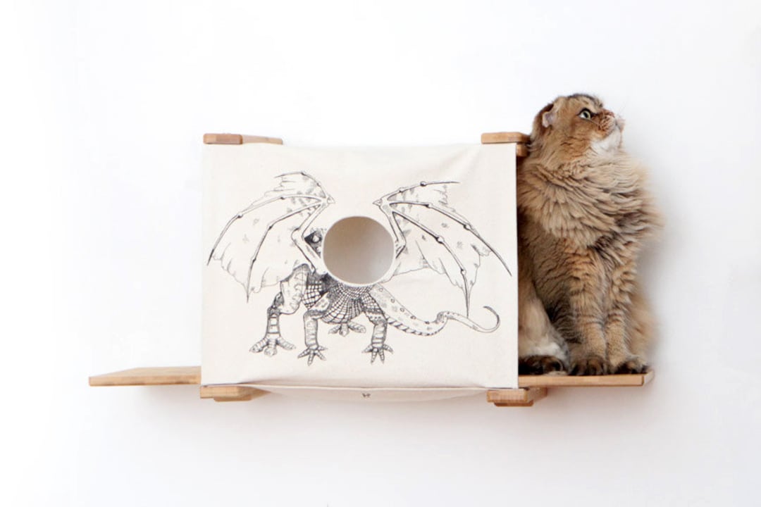 Cat Wall Furniture, Cat House, Cat Bed, Cat Wall Cubby, Cat Cubby, Cat ...
