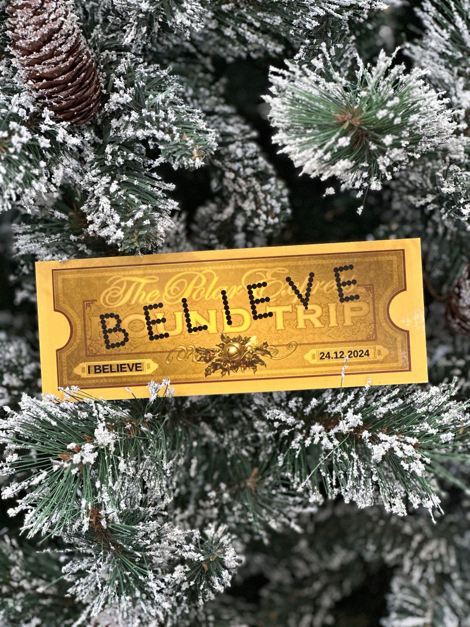 Polar Express Bell XXL Personalised Ticket - Black Friday SPECIAL ...