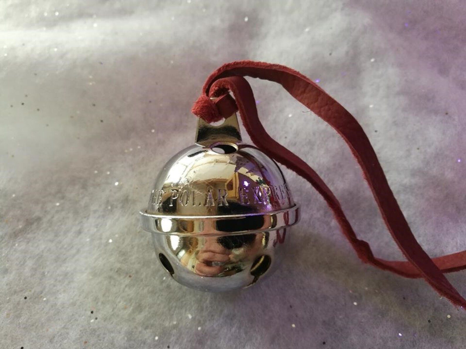 Polar Express™ Bell Official Licensed PLUS Personalised Train Ticket ...