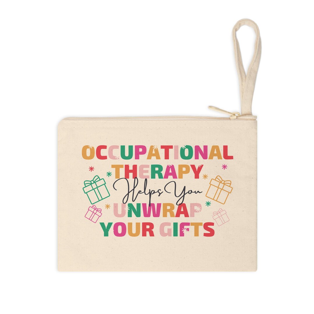 Occupational Therapy Zipper Pouch, COTA Gift, Occupatinoal Therapist ...