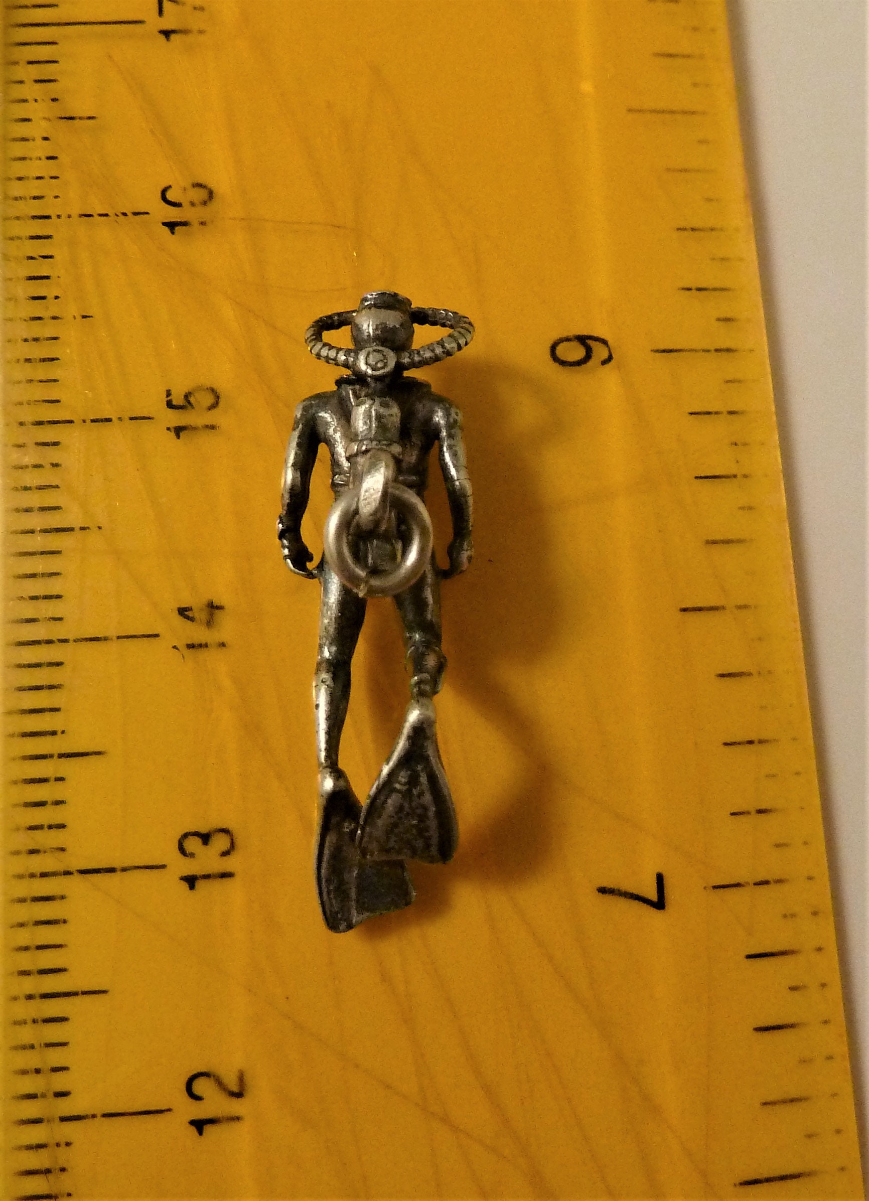 Retired Rare James Avery Sterling Silver 3D Scuba Diver Charm - Etsy