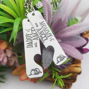 Angel Baby Key Chain Set - Pregnancy Loss Keychain- Baby Loss Jewelry ...