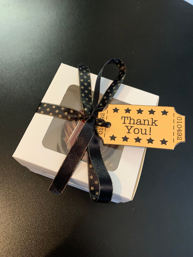 Printable Movie Themed Party Favor Tags (digital Copy for Printing) - Etsy